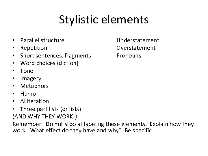 Writing about Arguments AP Language Text Analysis Determine
