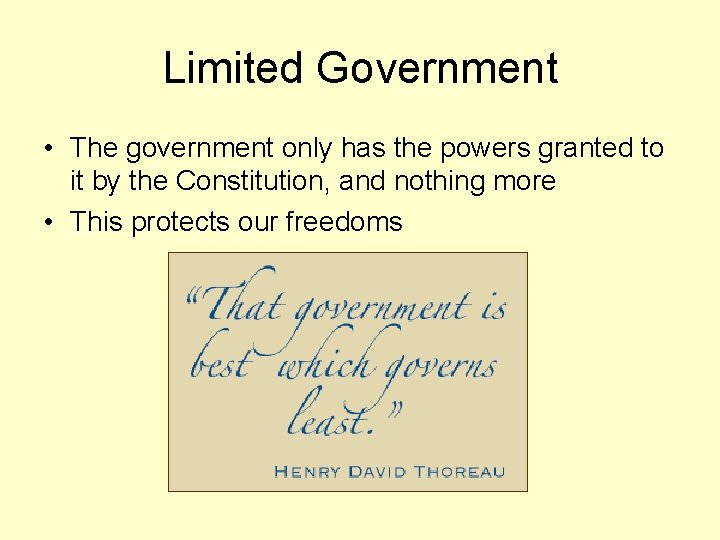 INTRO to the CONSTITUTION What is a constitution