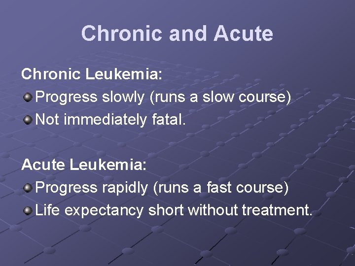 LEUKEMIA By J U Types Of Cancer Bladder