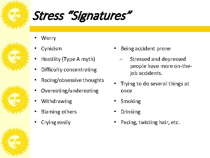 Stress 101 An Introduction to the Physiology Detection