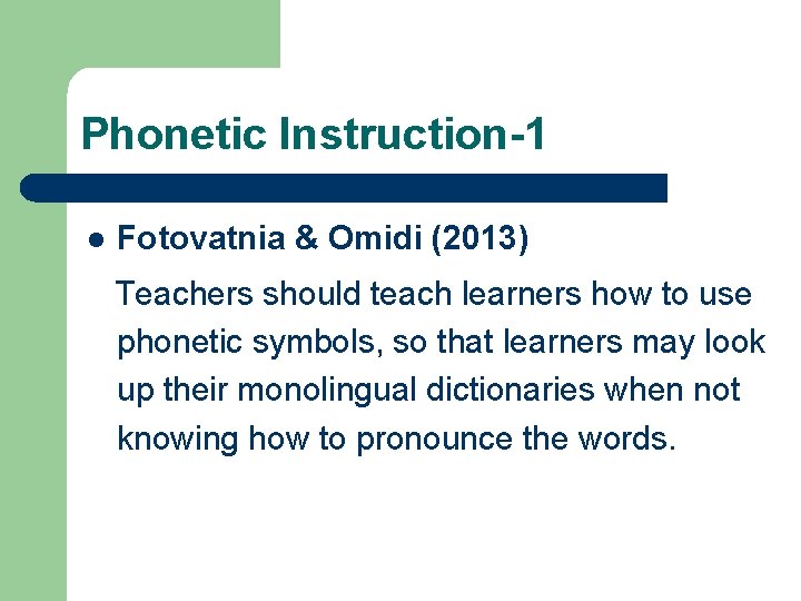 Improving Pronunciation Through Multimedia Phonetic Teaching in Elementary
