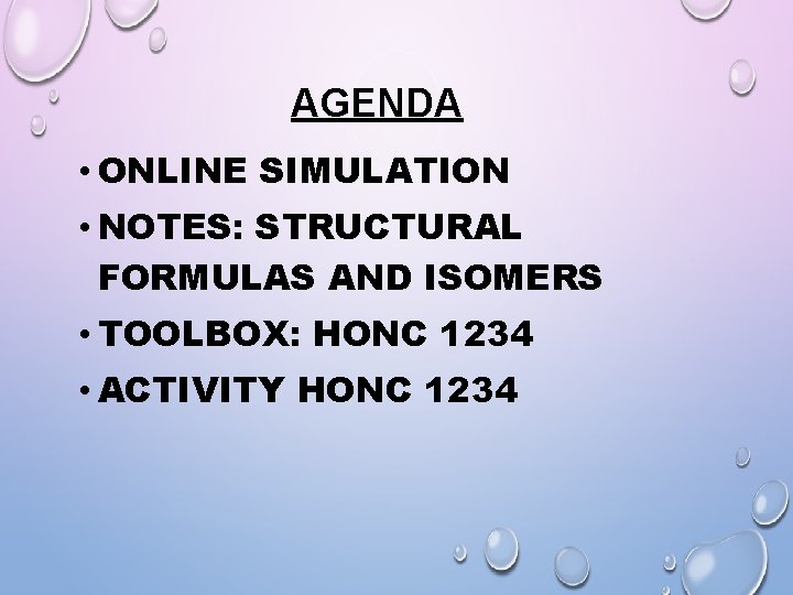 UNIT 4 COVALENT BONDING DAY 6 COVALENT TUTORIAL