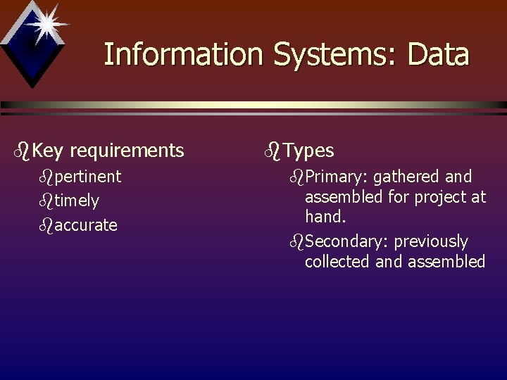 Chapter 5 Information Technology and Marketing Research Objectives