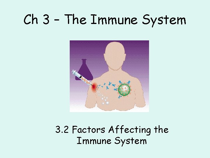 Ch 3 The Immune System 3 2 Factors