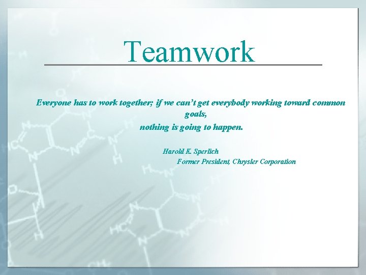 Teambuilding CS 177 Kerry Daley College of Science