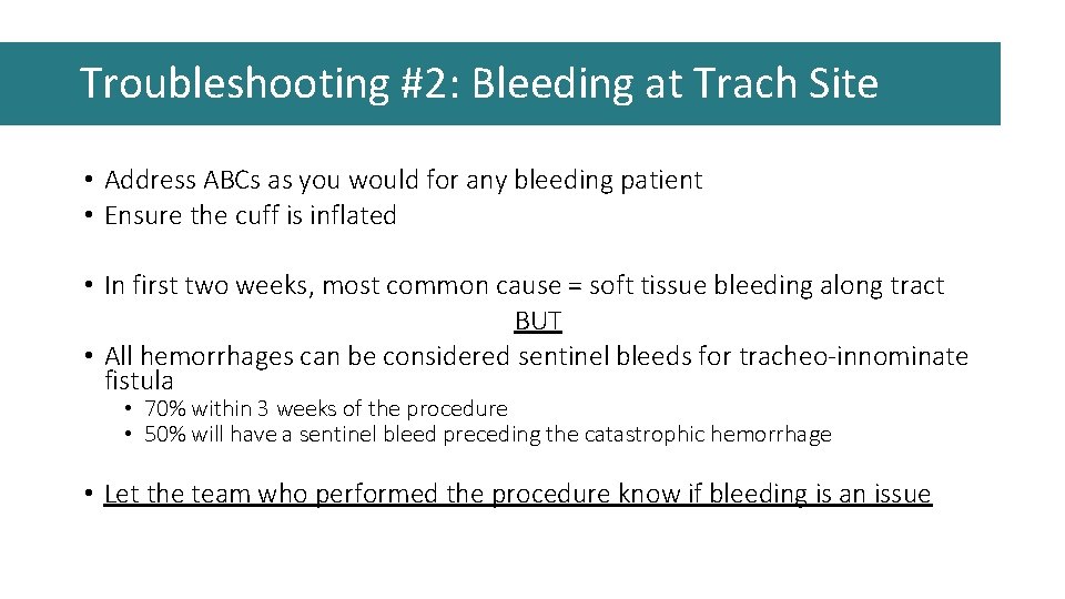 Approach to Tracheostomies Dr Neil Arnstead PGY5 Department