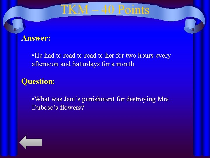 Literary Terms TKM Characters TKM Background TKM Quotes