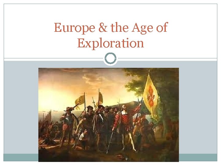 Europe the Age of Exploration World Review European