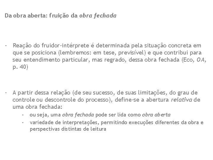 Do texto e da leitura introduo imbricao profunda