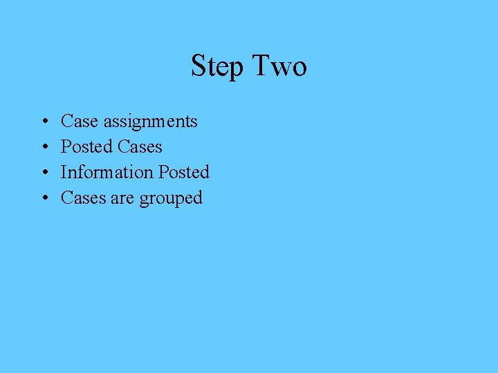 Case Planning and Intraoperative Routines Chapter 21 Types