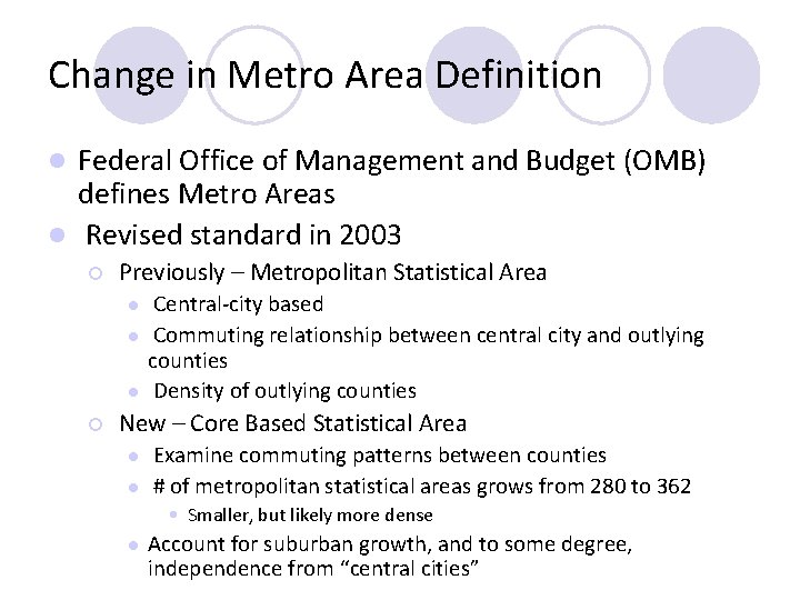 The Benefits of Density and Public Transportation Support