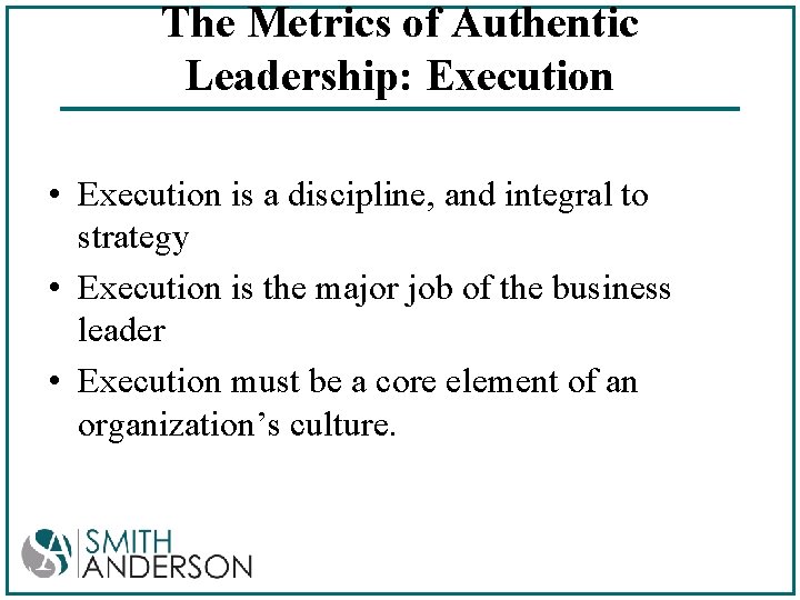 Chapter 4 LEADERSHIP The Great Men The Great