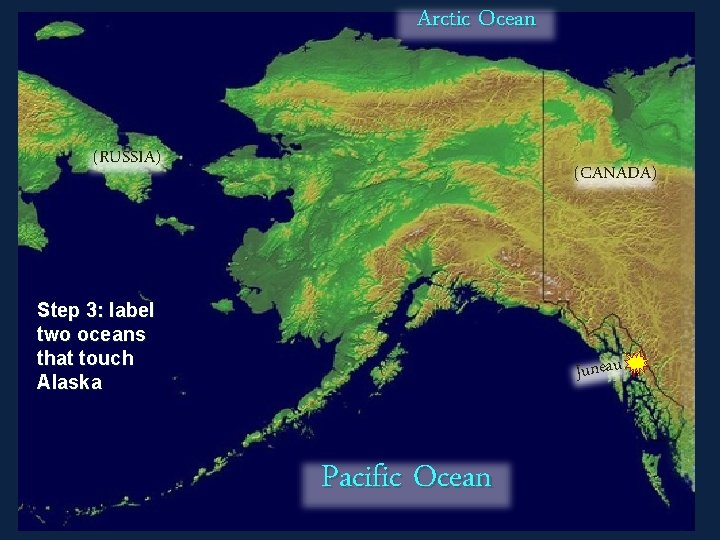 Alaska Map Activity Follow along on your blank