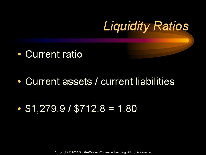 Chapter 13 Security Selection Analysis of Financial Statements