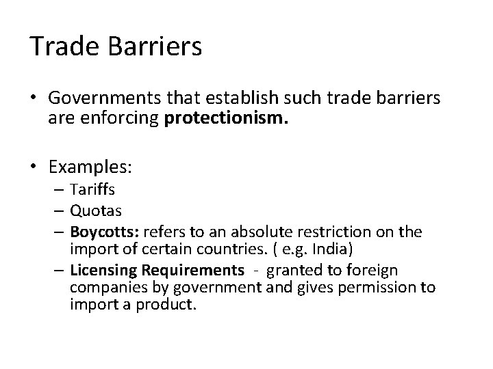 The Role of Government in International Business HOW