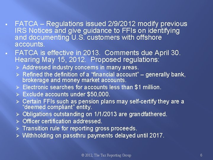 IRS REPORTING FIRMA National Risk Management Training Conference