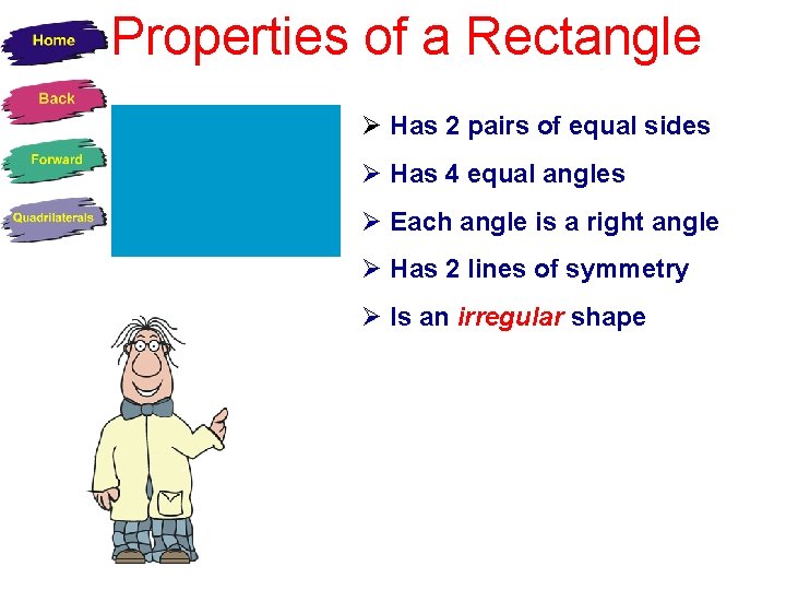All about Shapes Properties of Shapes Number of