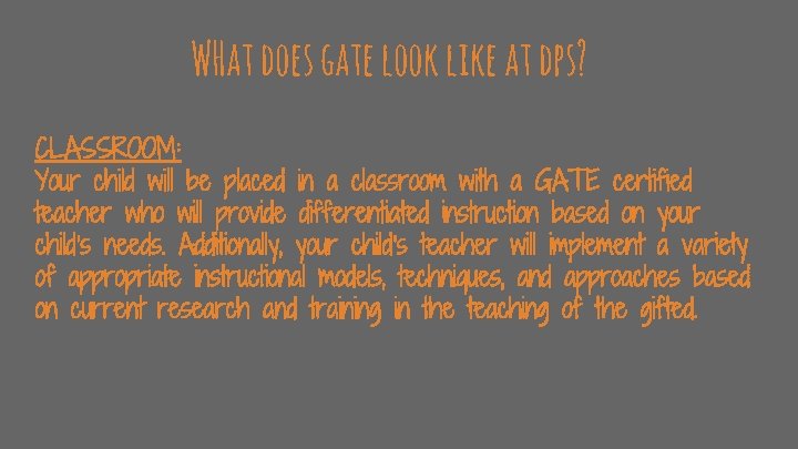 Welcome to Gate Double Peak k 8 School