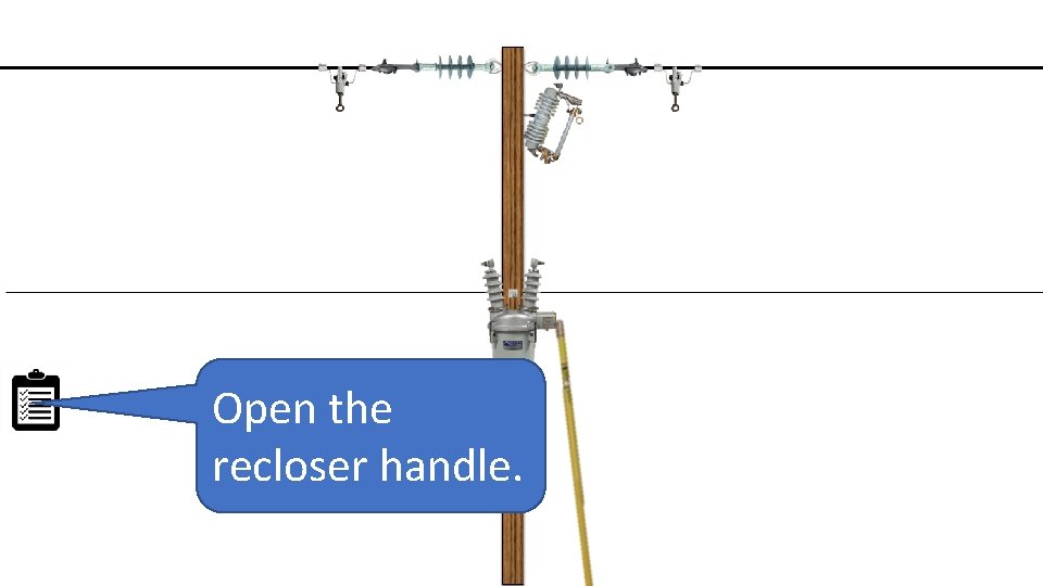 Recloser Bypass Single Phase Pole Mounted OSHA Required