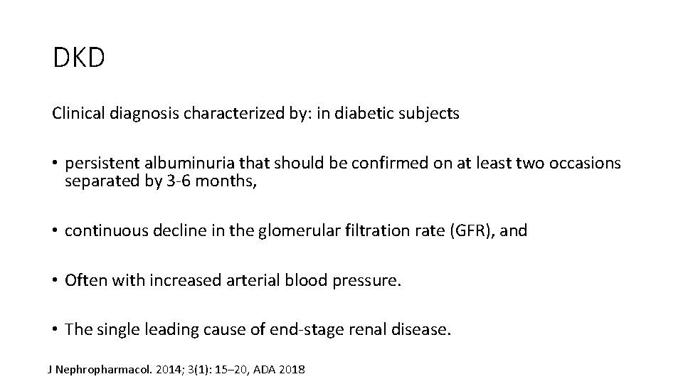 Screening And Diagnosis of Chronic Kidney Disease Dr