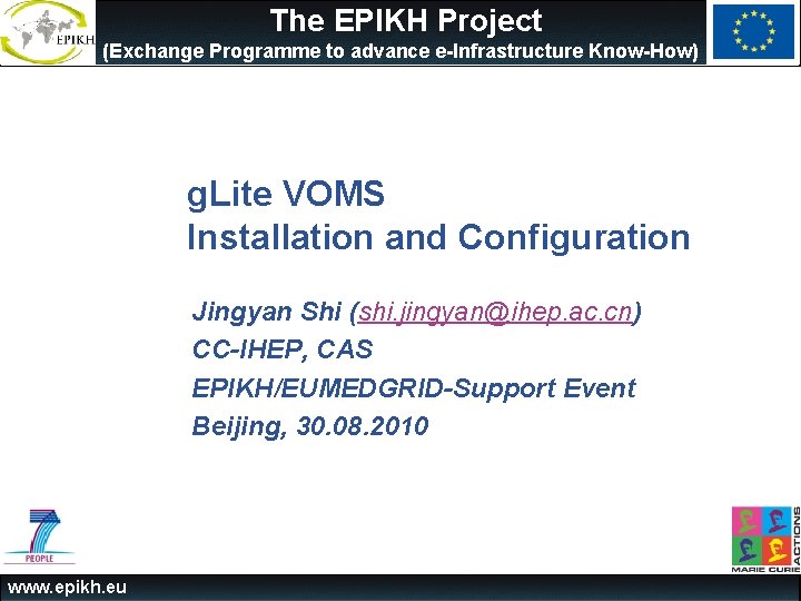 The EPIKH Project Exchange Programme to advance eInfrastructure