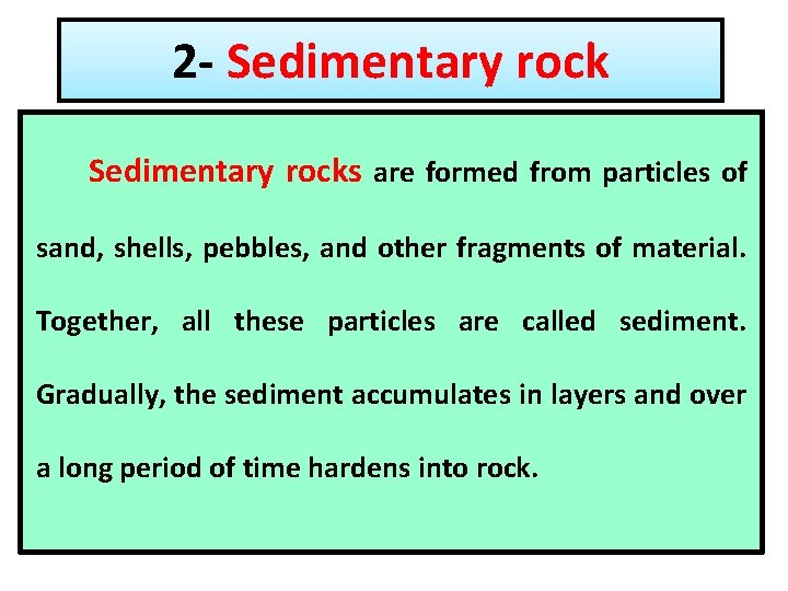 Geographical terms Dr Islam Salama Chapter 2 Types