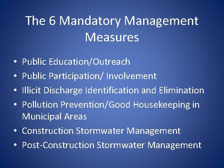 The Role of Public Education and Public Participation