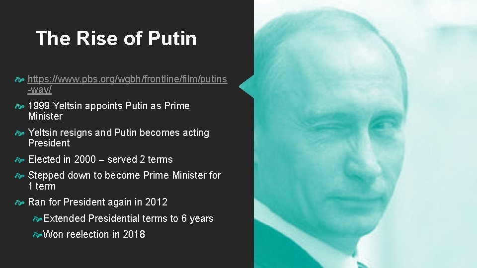 RUSSIA Brief History of Russia to the Theme