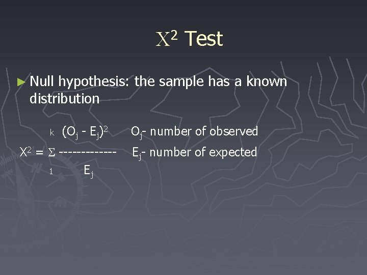 Environmental Modeling Basic Testing Methods Statistics II 4
