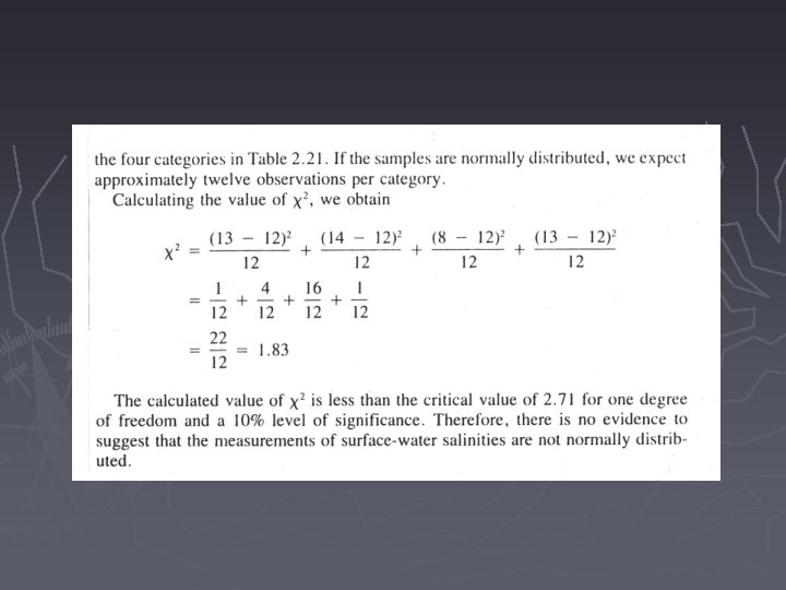 Environmental Modeling Basic Testing Methods Statistics II 4