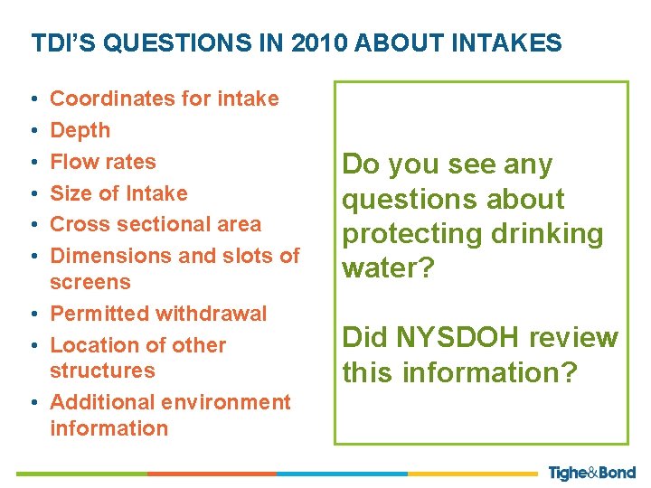 CHPE PROJECT PROTECTING THE HUDSON RIVER DRINKING WATER