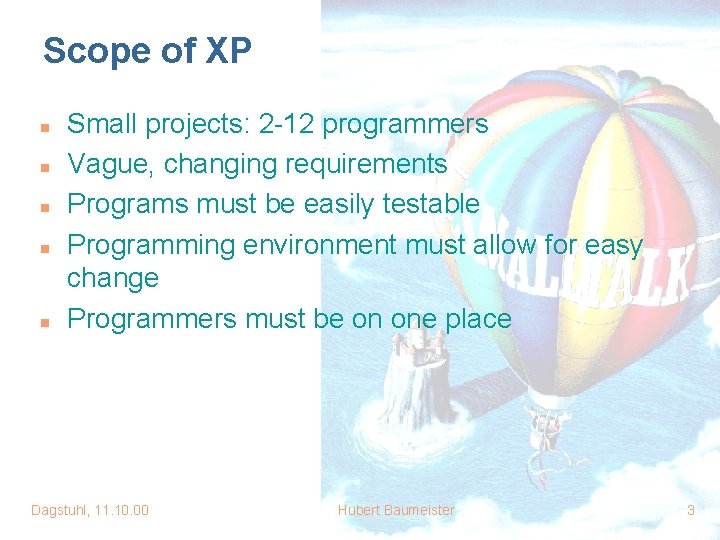 e Xtreme Programming XP and e Xtreme Modeling