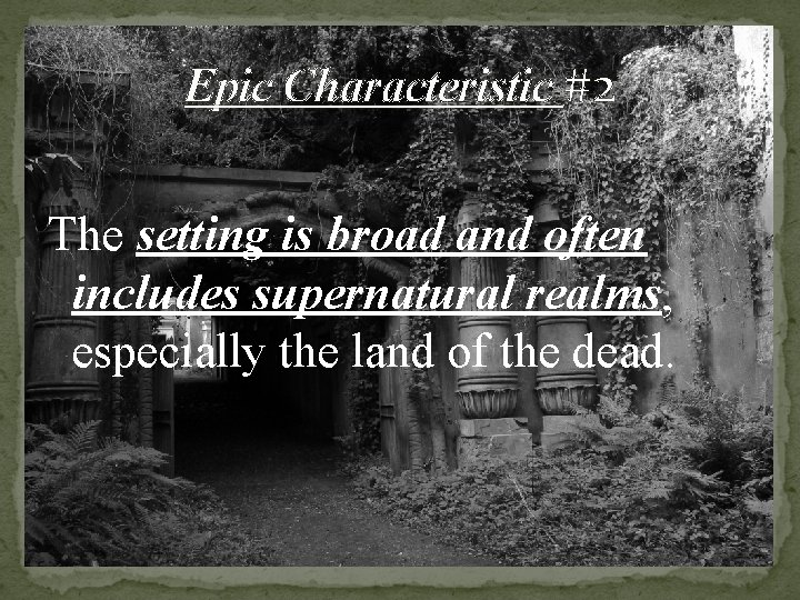 Epic Heroism in Anglo Saxon Literature Epic Definition