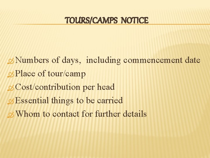 NOTICE WRITING Introduction A notice is a short