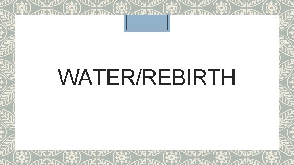 THE AWAKENING Motifs and Symbols Heres what you