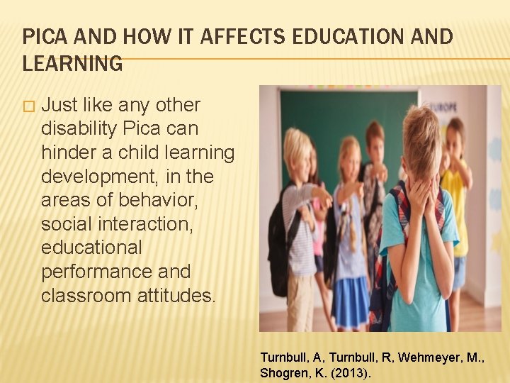 Carolina M Sanchez Fresno Pacific University PICA SYNDROME