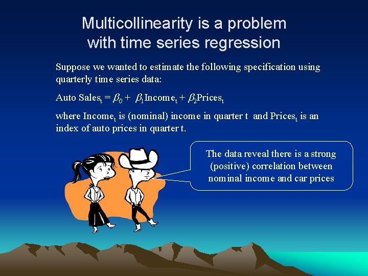 Assumptions of Regression Analysis 1 The independent variables
