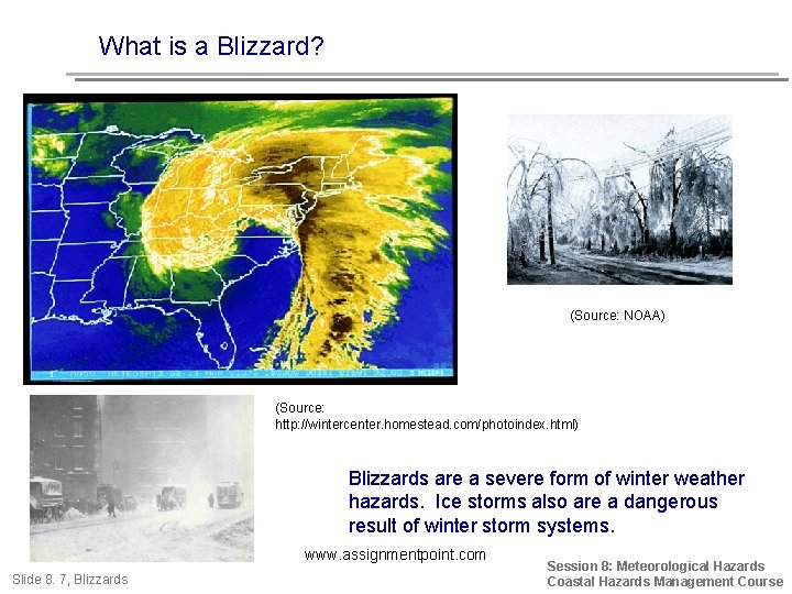 Meteorological Natural Hazards www assignmentpoint com These sessions