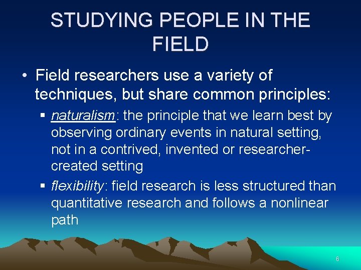 Ch 10 Observing People in Natural Settings Neumann