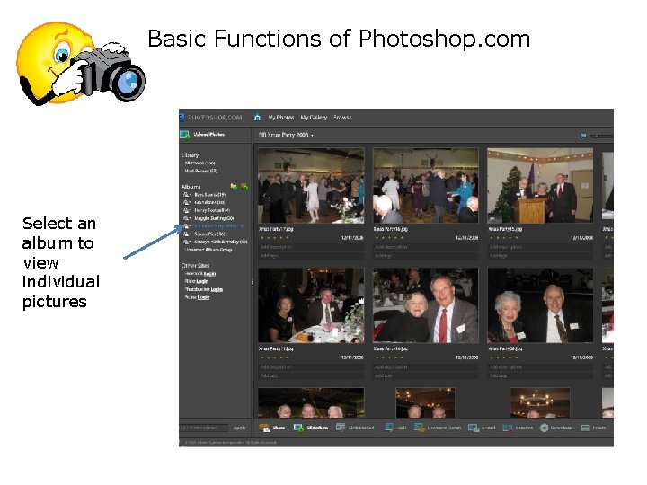 Using Photoshop com to Share Digital Photos Photoshop