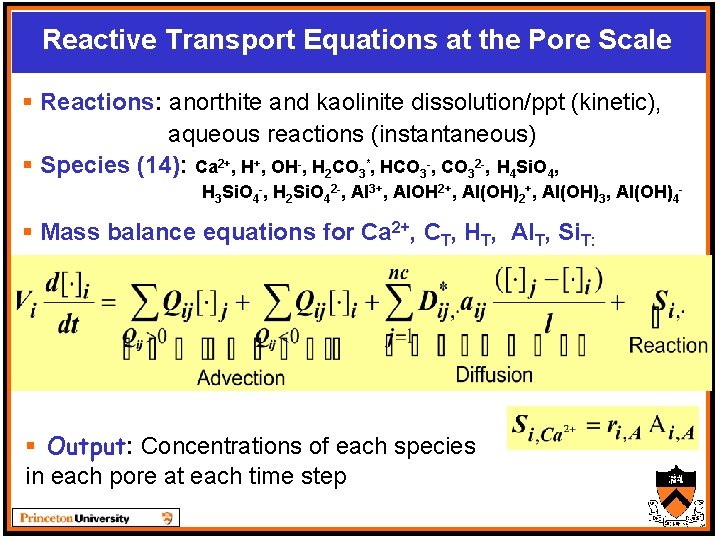 Effects of PoreScale Chemical Heterogeneities on Continuum Scale