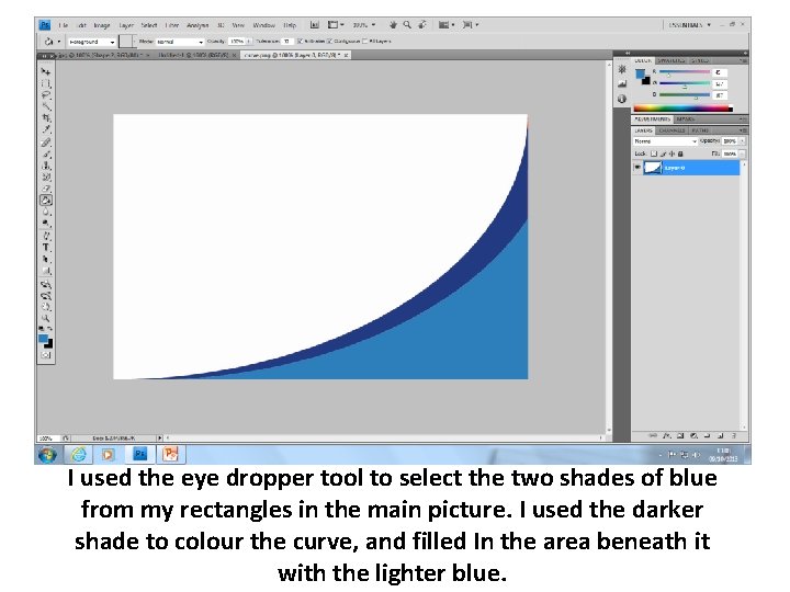 Making a Advert Josh Beaman Firstly I opened