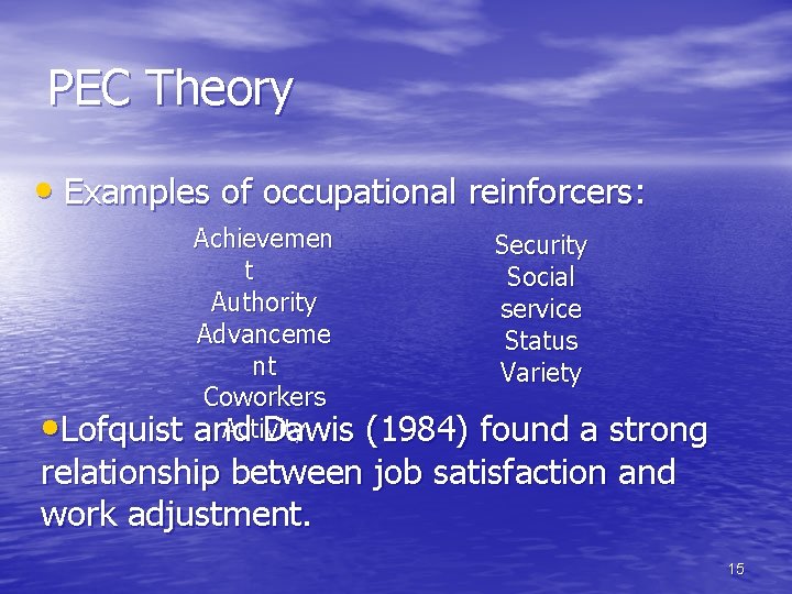 Career Counseling A Holistic Approach Theories of Career