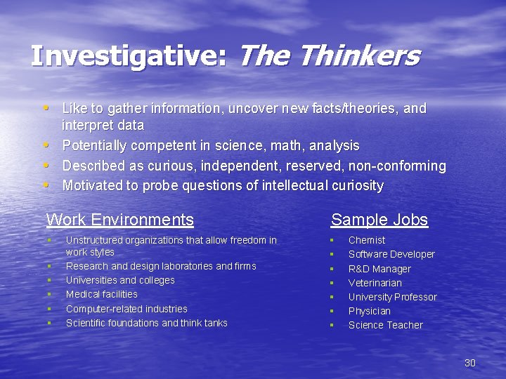 Career Counseling A Holistic Approach Theories of Career
