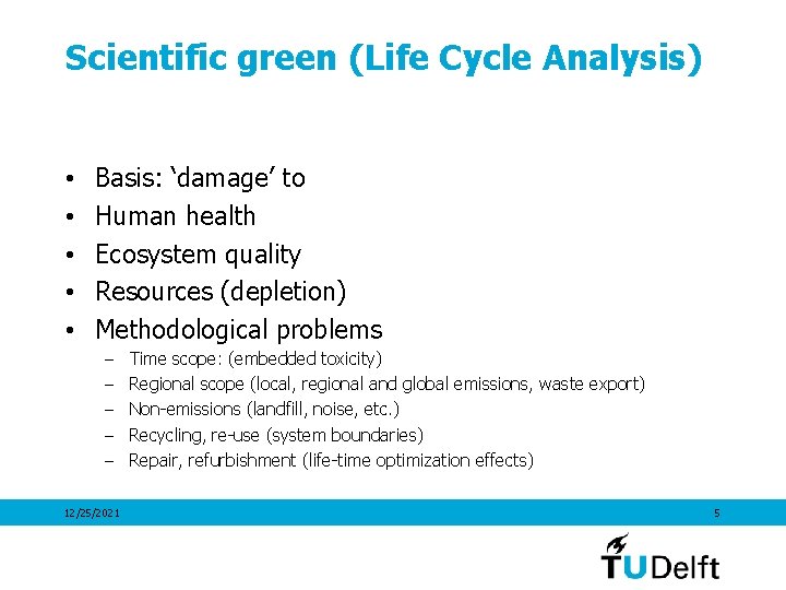 Basics of Applied Eco Design Prof Dr Ir