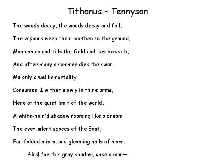 Winter Edwin Morgan Winter Edwin Morgan The poem