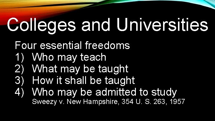 Academic Freedom A Transcendental Value Zach Greenberg Justice