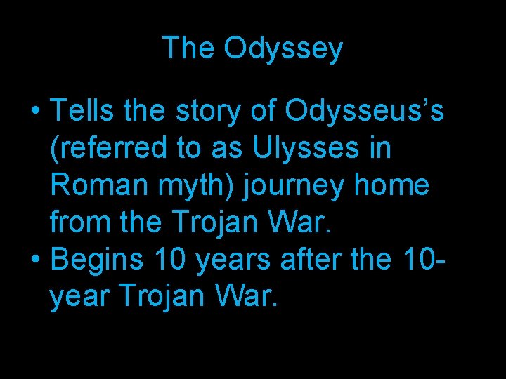 Ancients and Archetypes Epic Poetry What is an
