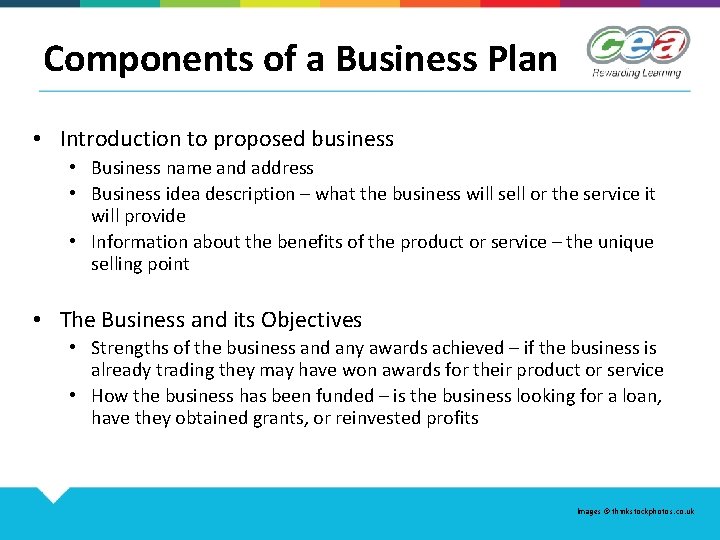 GCSE Business Studies Unit 3 Planning a Business