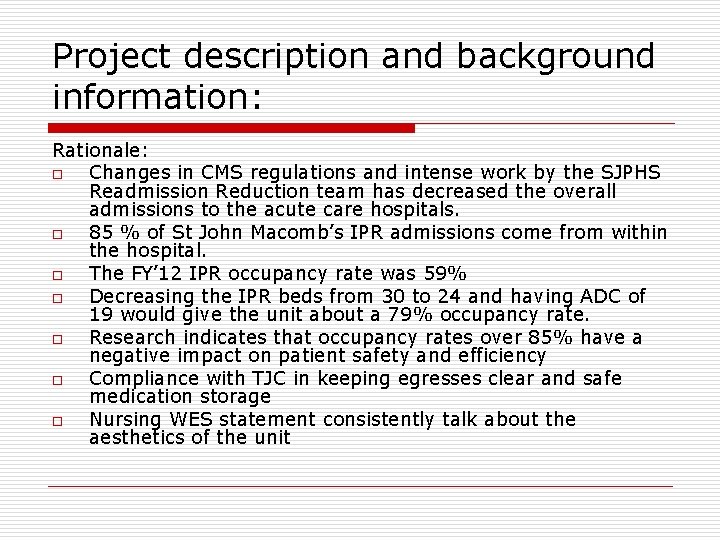 Business proposal for IPR Leslie Burgy RN St